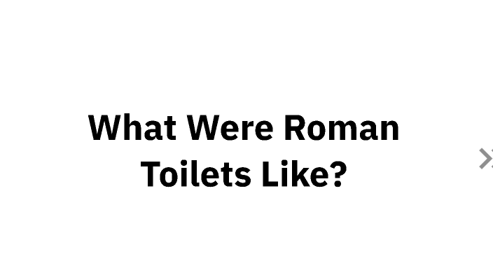Roman Toilets by Emily Hulme on Prezi