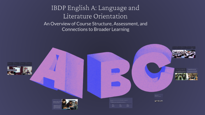 IBDP English A: Language and Literature Orientation by KARTHIKEYAN S on ...