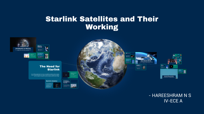 Starlink Satellites and Their Working by Hareesh Ram on Prezi
