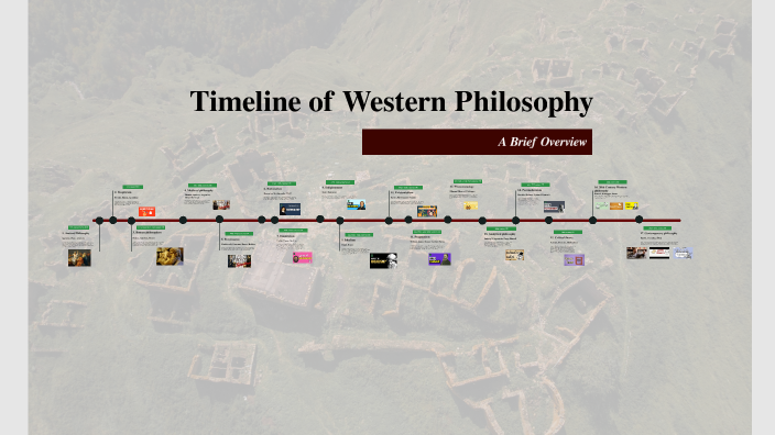 Timeline of Western Philosophy by Lučka Veber on Prezi