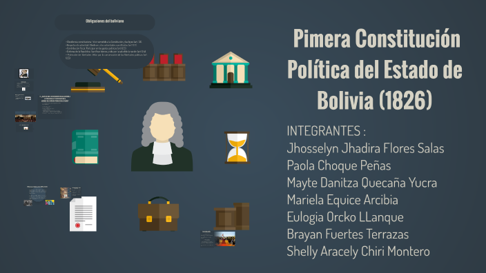 Constitución de 1826 en Bolivia by JHOSS FLOR on Prezi