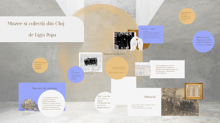 Muzee și colecții din Cluj, în sec.XX by Ligia popa on Prezi