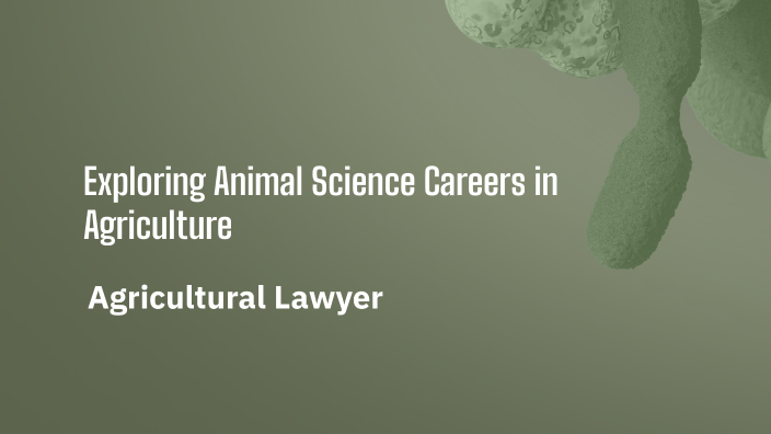 Exploring Animal Science Careers in Agriculture by Madalyn Andersen on ...