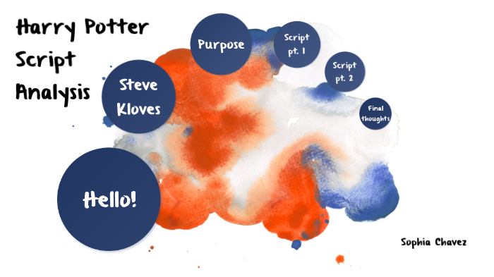Harry Potter Script Analysis by Sophia Chavez on Prezi