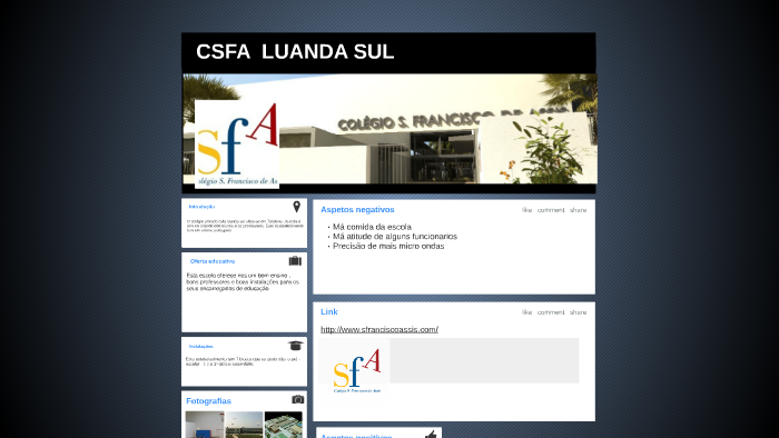 CSFA LUANDA SUL by Iuri Pinto on Prezi