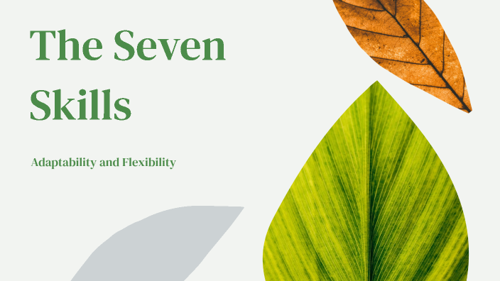 The Seven Skills by TARIG TAWEER on Prezi