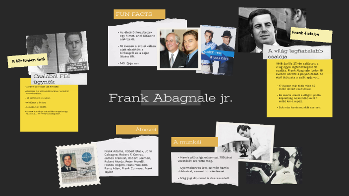 Frank Abagnale jr by Máté Halász on Prezi
