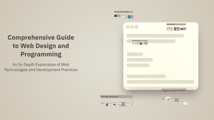 Comprehensive Guide to Web Design and Programming by Fufa Wakgari on Prezi
