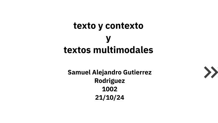 texto y contexto y textos multimodales by samuel alejandro gutierrez ...