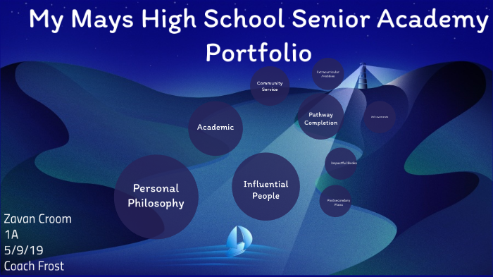 My Mays High School Senior Portfolio by Zavan Croom on Prezi