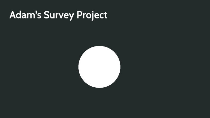 Adam's Survey Project by Adam Elmi on Prezi