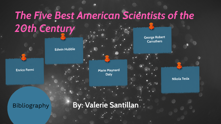 The Five Best American Scientists of the 20th Century by VALERIE ...