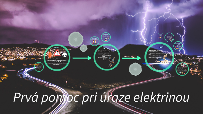 Prvá pomoc pri úraze elektrinou by Mária Lucká on Prezi