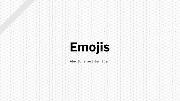 Emojis by Alexander Scherrer on Prezi