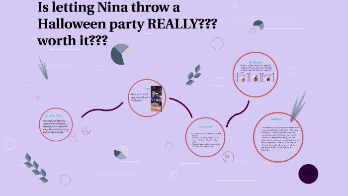 Is letting Nina throw a party REALLY??? worth it??? by christina ...