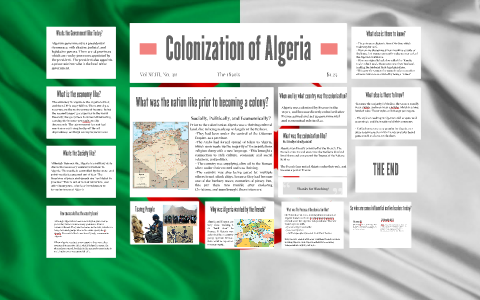 Colonization of Algeria by Maggie Evans on Prezi