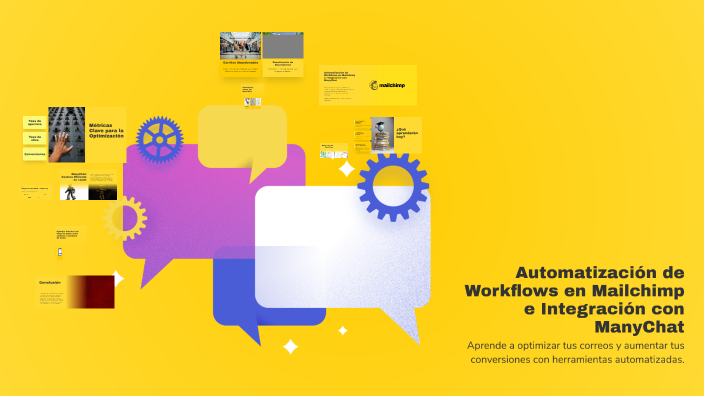Automatización de Workflows en Mailchimp e Integración con ManyChat by ...