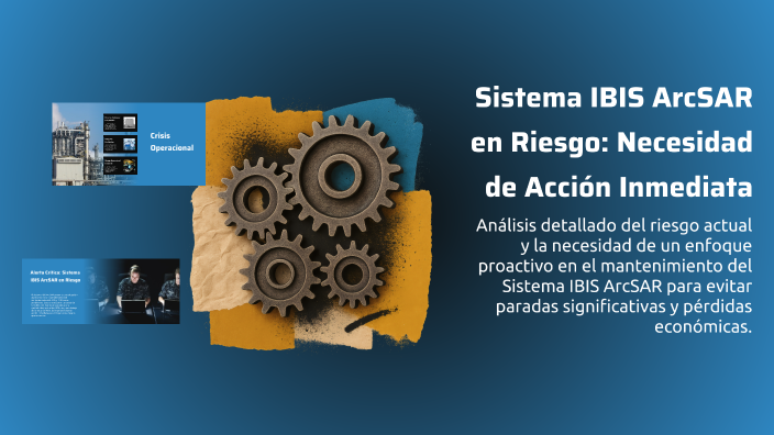 Sistema IBIS ArcSAR en Riesgo: Necesidad de Acción Inmediata by Luis ...