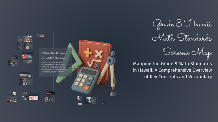Grade 8 Hawaii Math Standards Schema Map by Tori Bento on Prezi