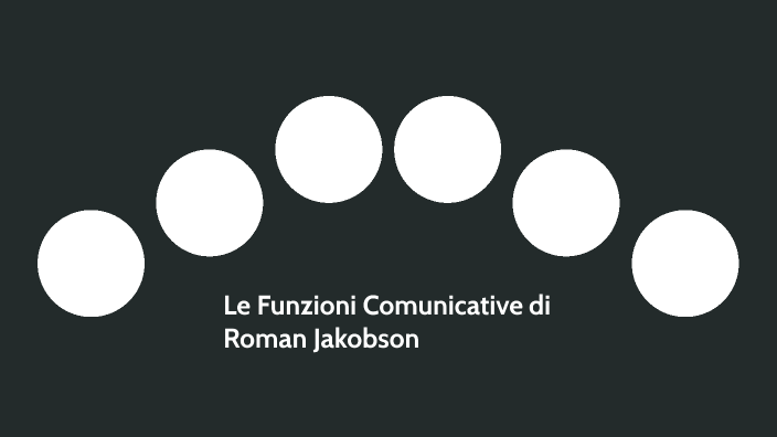 Le Funzioni Comunicative di Roman Jakobson by Nicolas Contini on Prezi