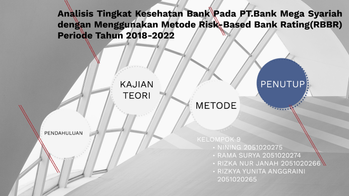 Analisis Tingkat Kesehatan Bank Pada PT.Bank Mega Syariah menggunakan Metode Risk-Based Bank ...