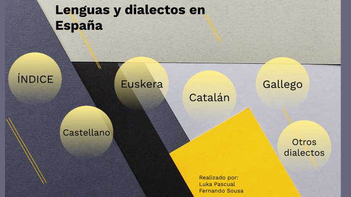 Lenguas y dialectos del Español by Fernando Sousa on Prezi