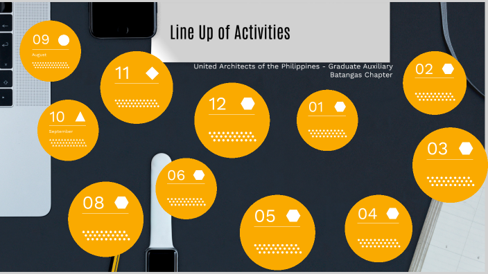 Line Up of Activities by Rei Aldovino on Prezi