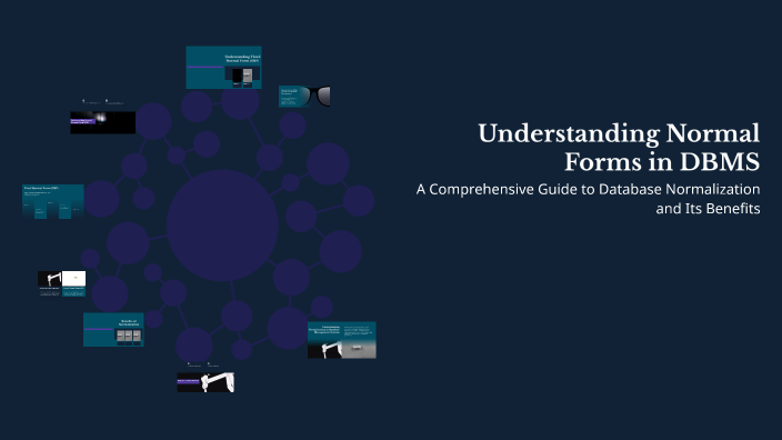 Understanding Normal Forms in DBMS by Dr.N. Sakthi priya on Prezi