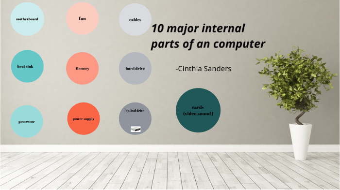 10 major internal parts of a computer by Cinthia Sanders on Prezi