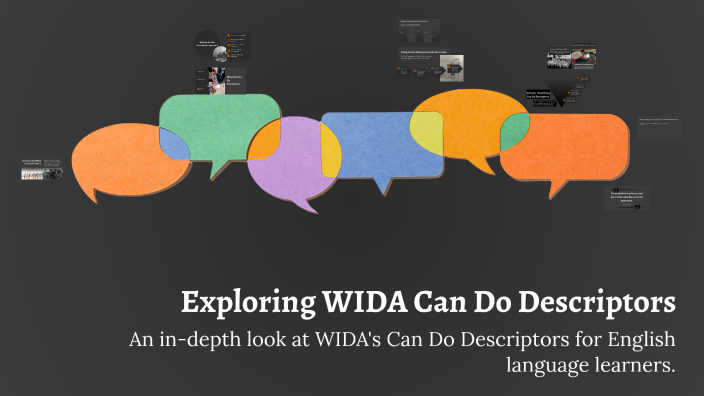 Exploring WIDA Can Do Descriptors by Guadalupe Dominguez on Prezi