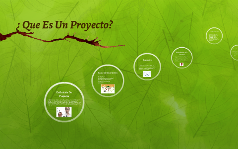 ¿ Que Es Un Proyecto? by Andrés Rodriguez on Prezi
