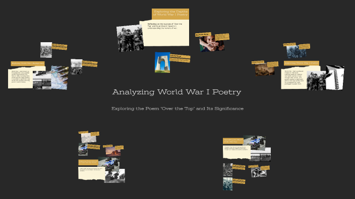 Analyzing World War I Poetry by Eris Ferriere on Prezi