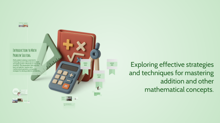 Mastering Math Problem Solving: A Journey Through Addition and Beyond ...
