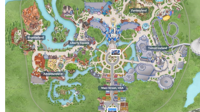 Magic Kingdom Interactive Map by Andrew Boan on Prezi