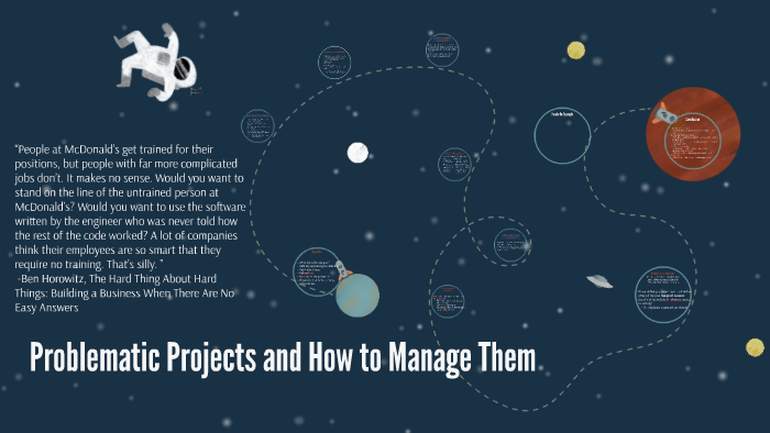 Finale - Problematic Projects and How to Manage Them by Nick Unger