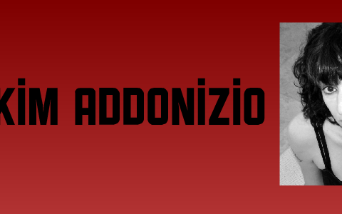 Kim Addonizio by Isabel Larrow on Prezi