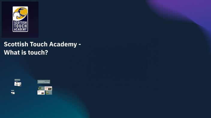 Scottish Touch Academy - Lesson Block 1 by Calum Anderson on Prezi