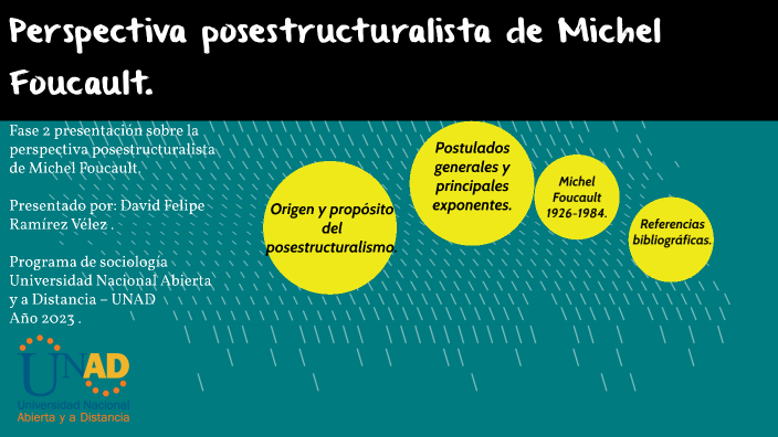 presentación posestructuralismo - Michel Foucault by David Felipe ...