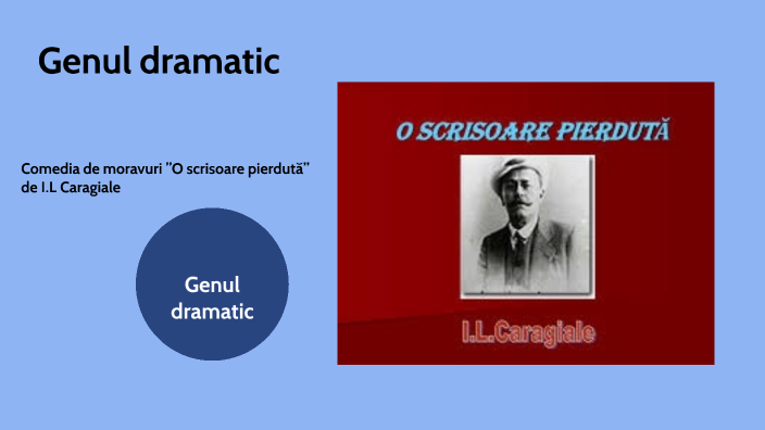 Genul dramatic by Kozman Monika on Prezi