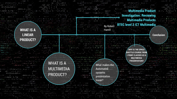 Differences between Linear and multimedia products by Robert Hamill on ...