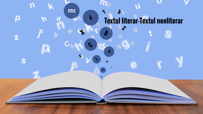 Textul literar-textul nonliterar by Loredana Dabija on Prezi