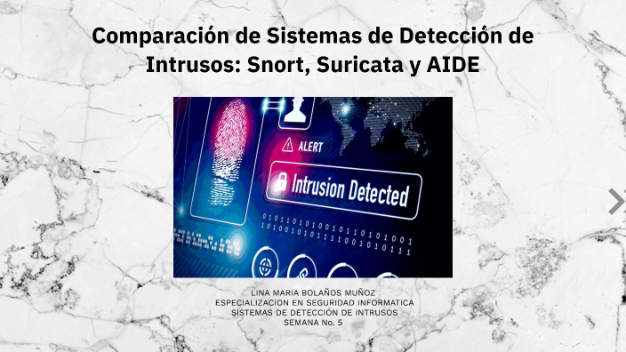 Comparación de Sistemas de Detección de Intrusos: Snort, Suricata y ...