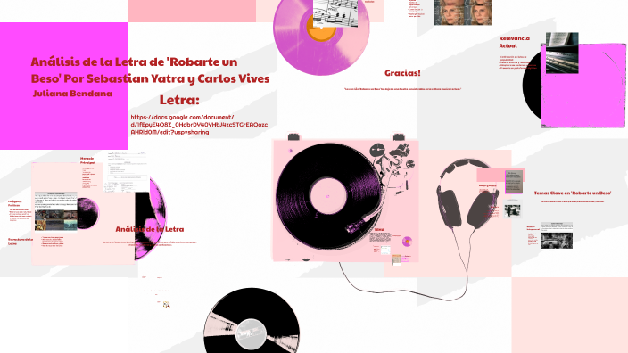 Análisis de la Letra de 'Robarte un Beso' by Juliana Bendana on Prezi