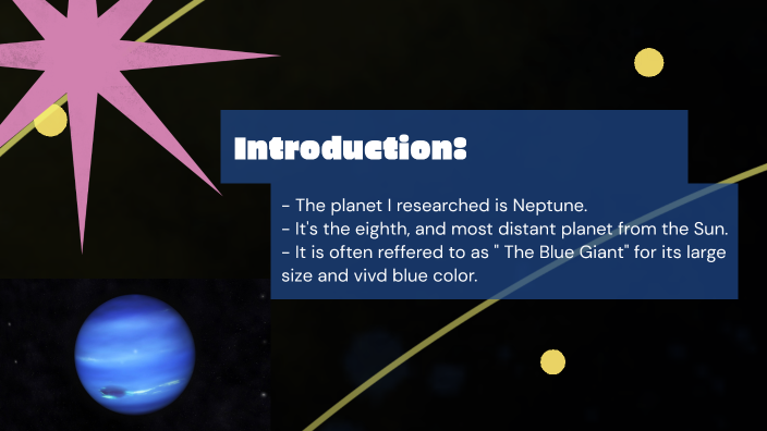 Planet Research: Neptune by Nefertari Cameron on Prezi