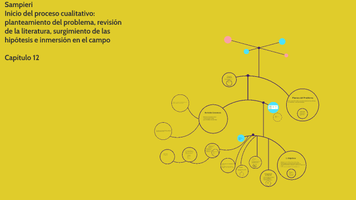 Sampieri: inicio del proceso cualitativo: planteamiento del problema, revisión de la literatura ...