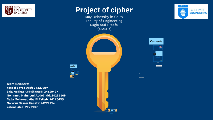 Cipher by yousef aref on Prezi