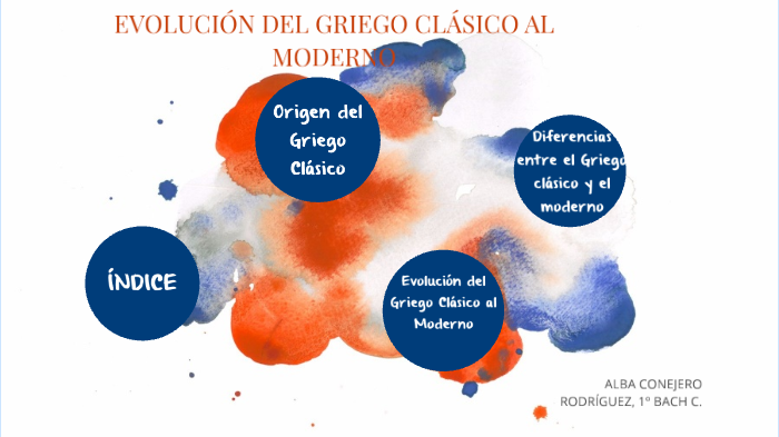 Evolución del griego clásico al moderno. by Alba Conejero Rodríguez on ...
