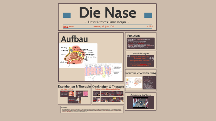 Die Nase by Top. Secret on Prezi