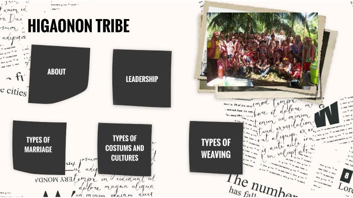 HIGAONON TRIBE by Pantullana, Dane Maryl M. on Prezi