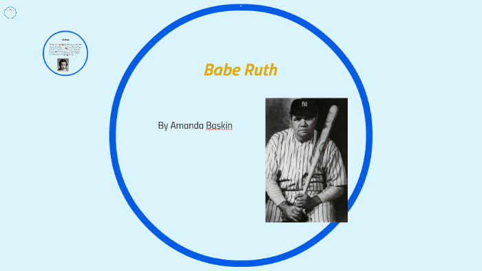 Babe Ruth by amanda baskin on Prezi